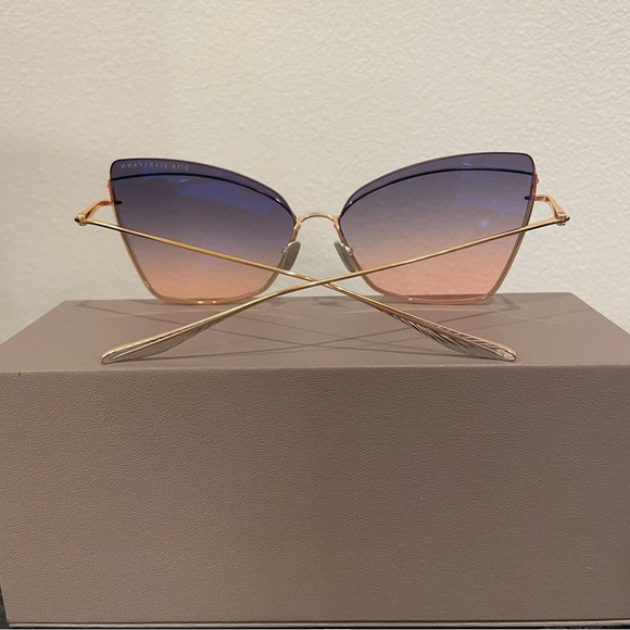 DITA | Accessories | Dita Starspann Sunglasses Rose Gold Frame Grey To ...